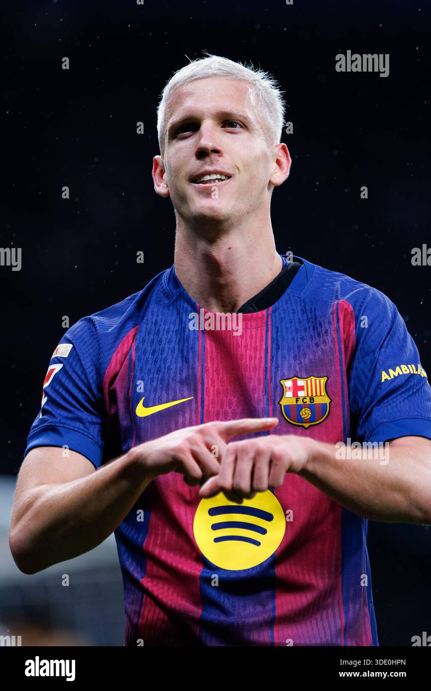 Barcelona, Spain. 3rd January, 2026. Dani Olmo celebrates after scoring ...