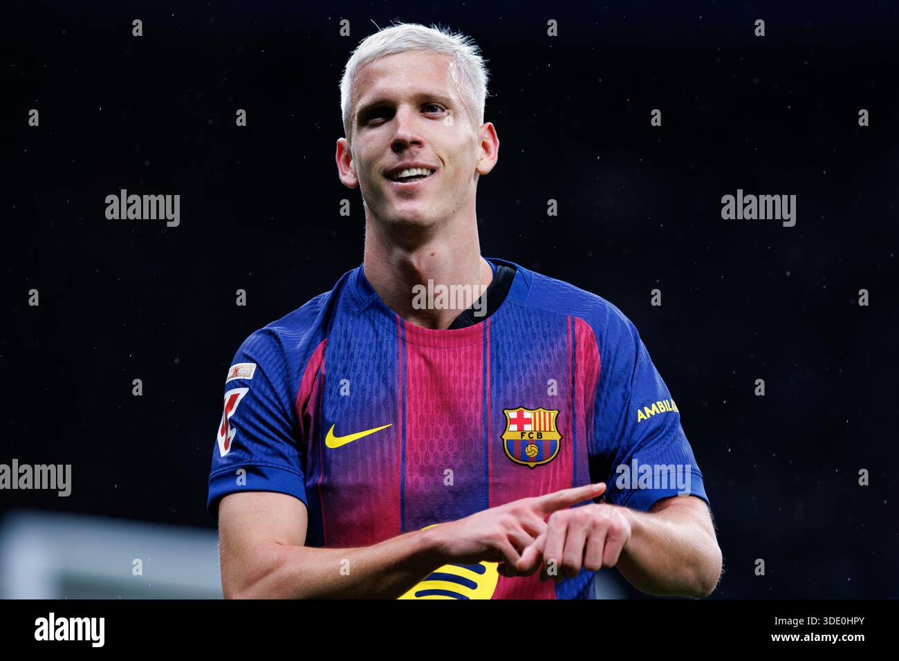 Barcelona, Spain. 3rd January, 2026. Dani Olmo celebrates after scoring ...