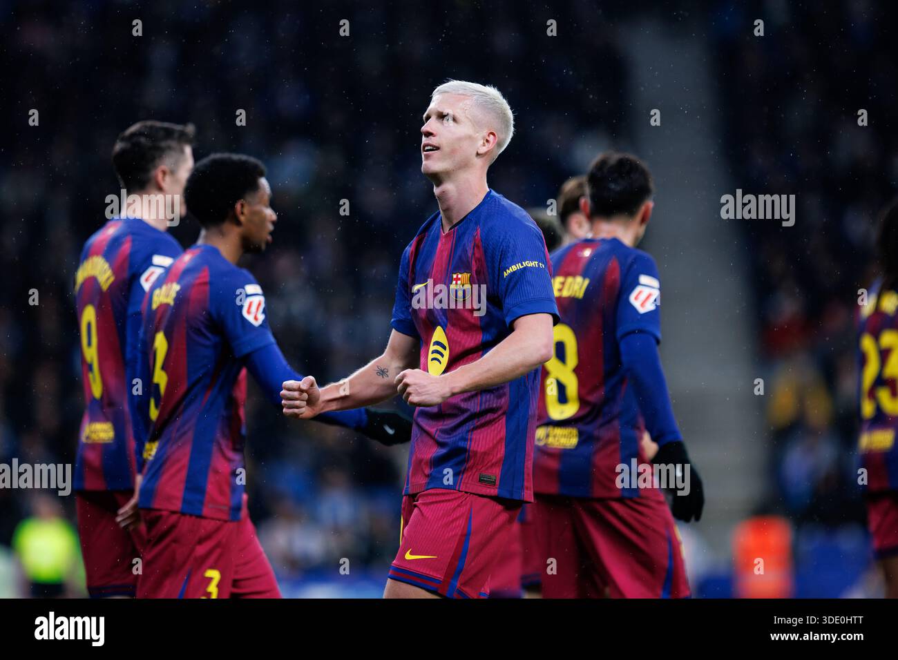 Barcelona, Spain. 3rd January, 2026. Dani Olmo celebrates after scoring ...