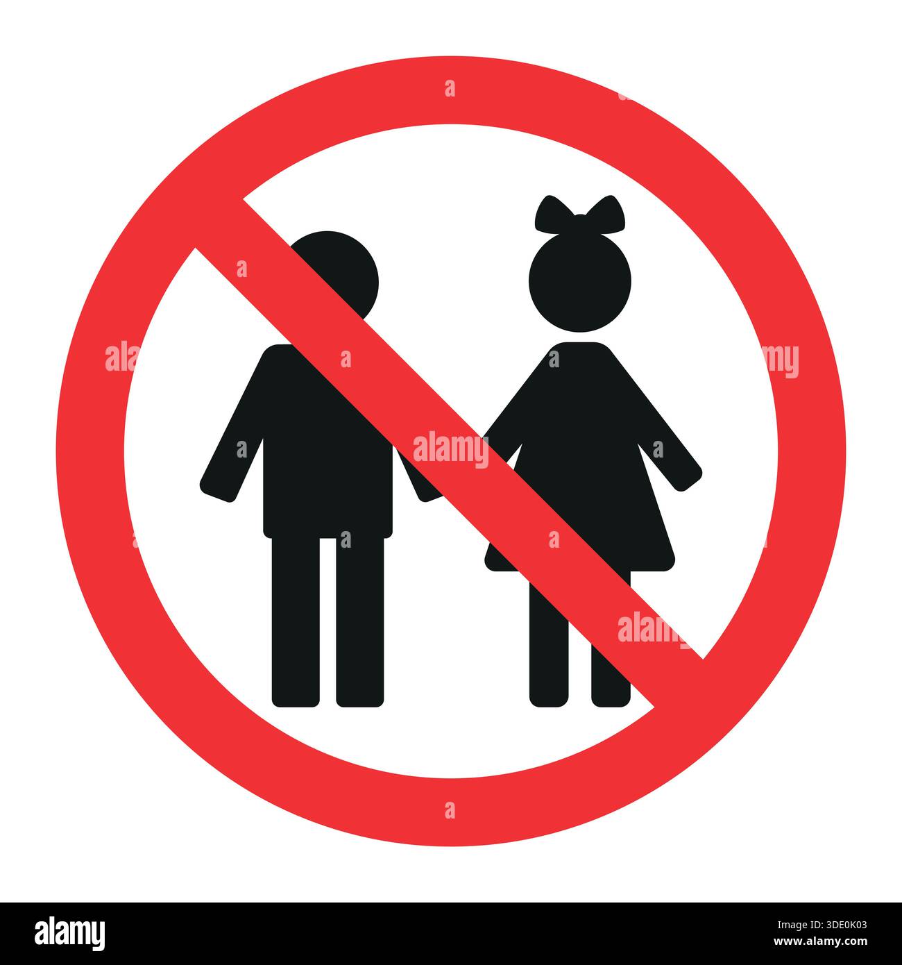 Crossed out people Stock Vector Images - Alamy