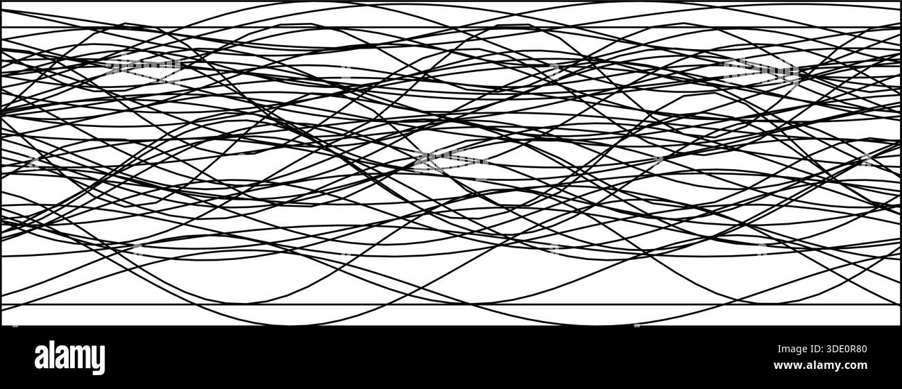 Abstract black line pattern on white background Stock Vector Image ...