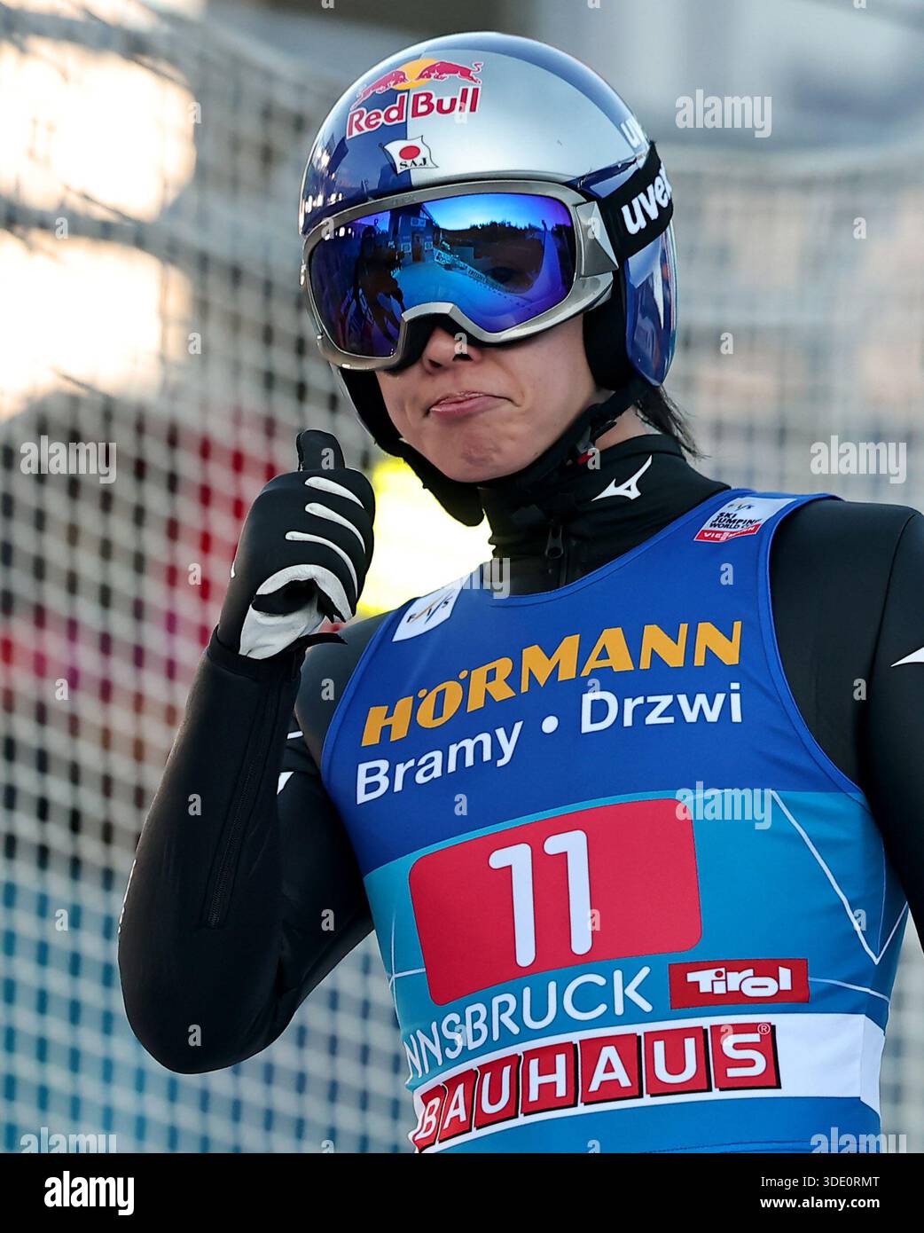 04 January 2026, Austria, Innsbruck: Nordic skiing/ski jumping, World ...