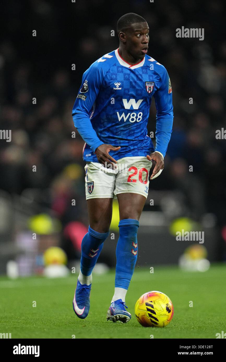 Nordi Mukiele of Sunderland on the ball during the Premier League match ...