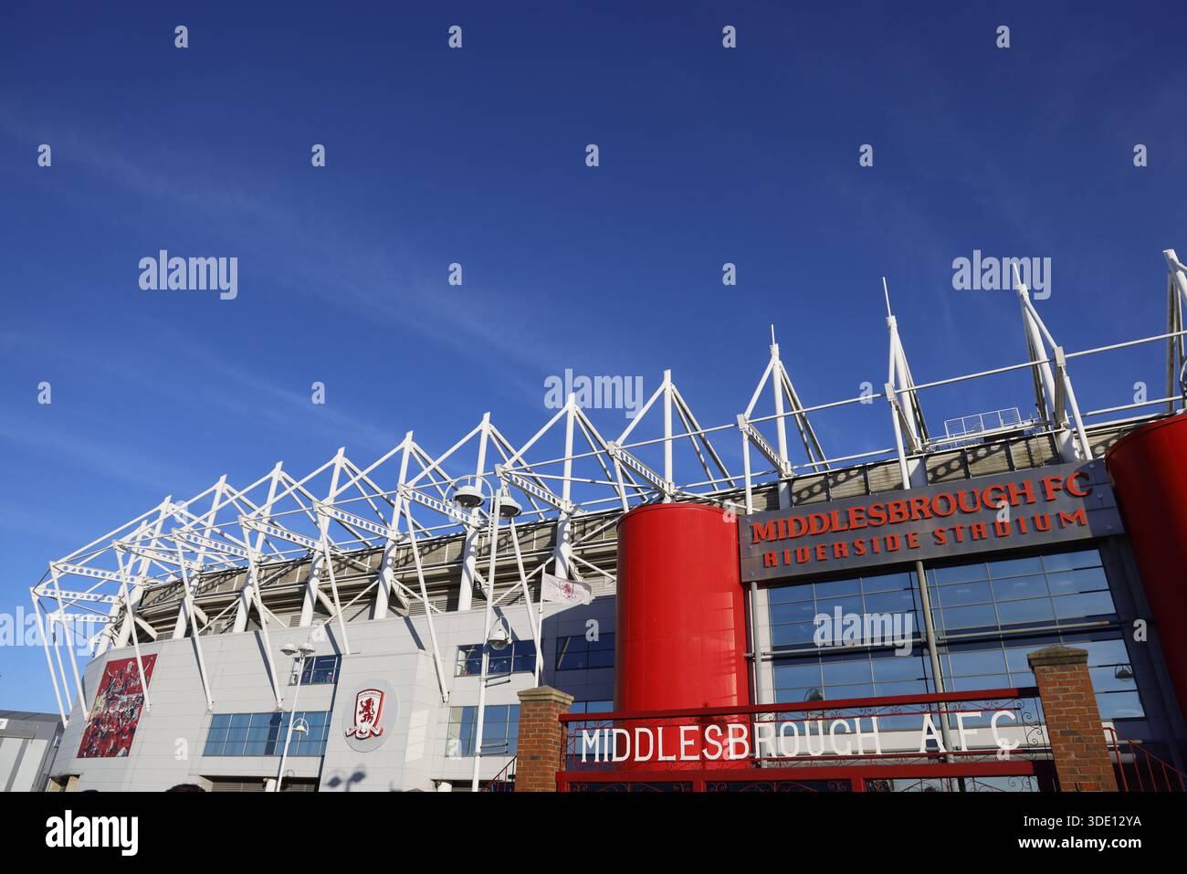 Riverside Stadium in Middlesbrough ahead of the Middlesbrough v ...