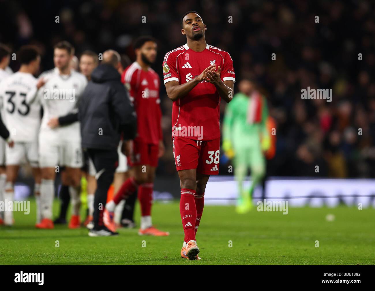 London, England, 4th January 2026. Ryan Gravenberch of Liverpool ...