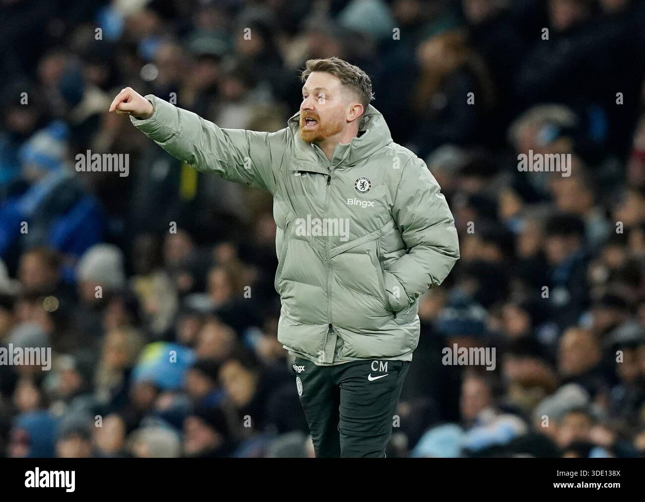 Manchester, England, 4th January 2026. Chelsea interim manager Calum ...