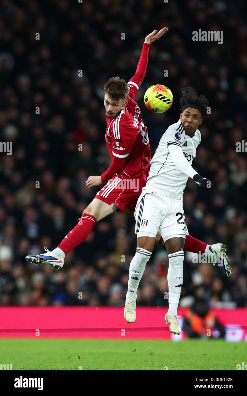 LONDON, UK - 4th Jan 2026: Conor Bradley of Liverpool vies for ...