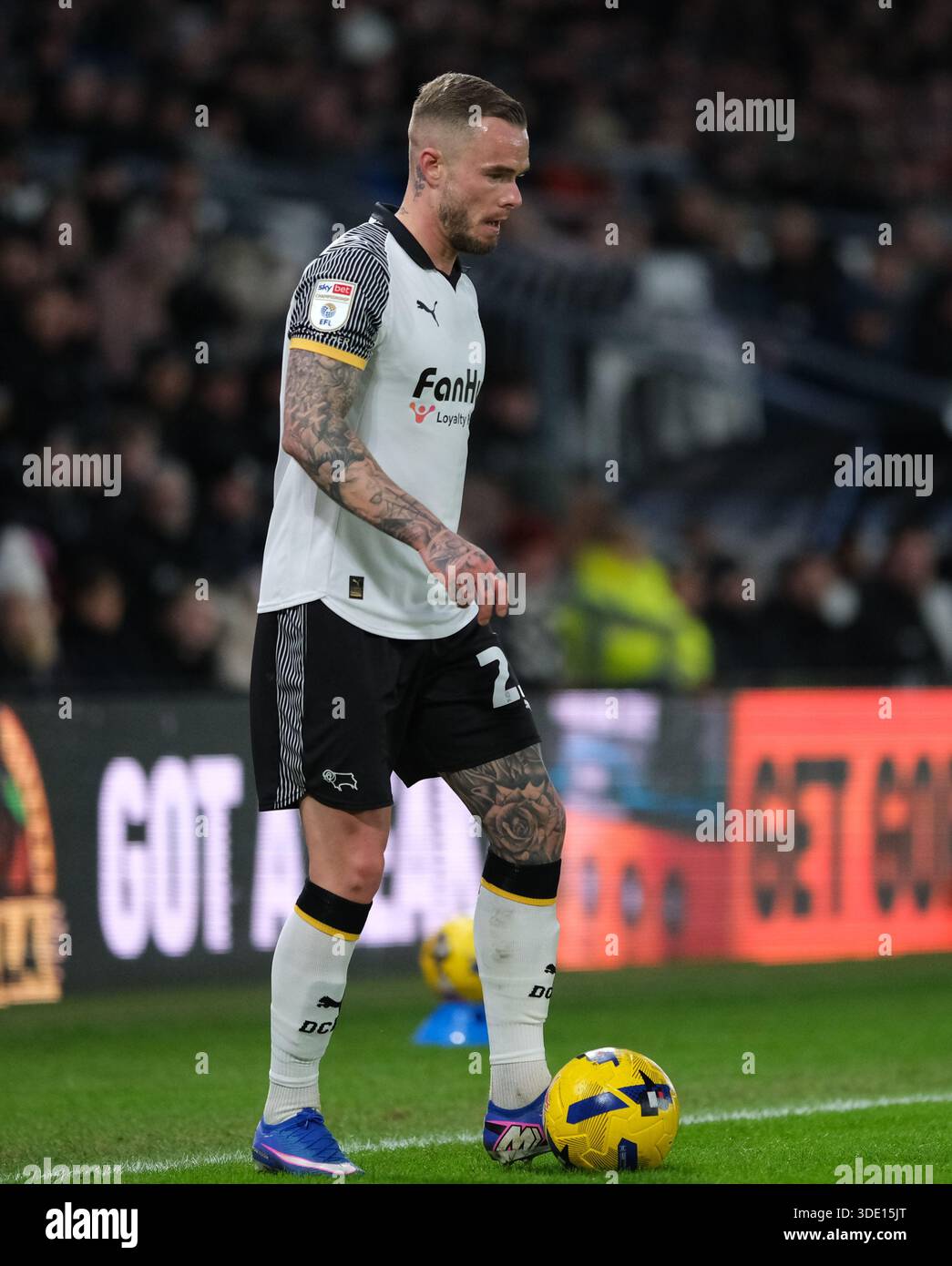 4th January 2026; Pride Park, Derby, Derbyshire, England; EFL ...
