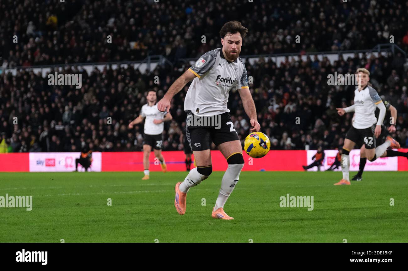 4th January 2026; Pride Park, Derby, Derbyshire, England; EFL ...