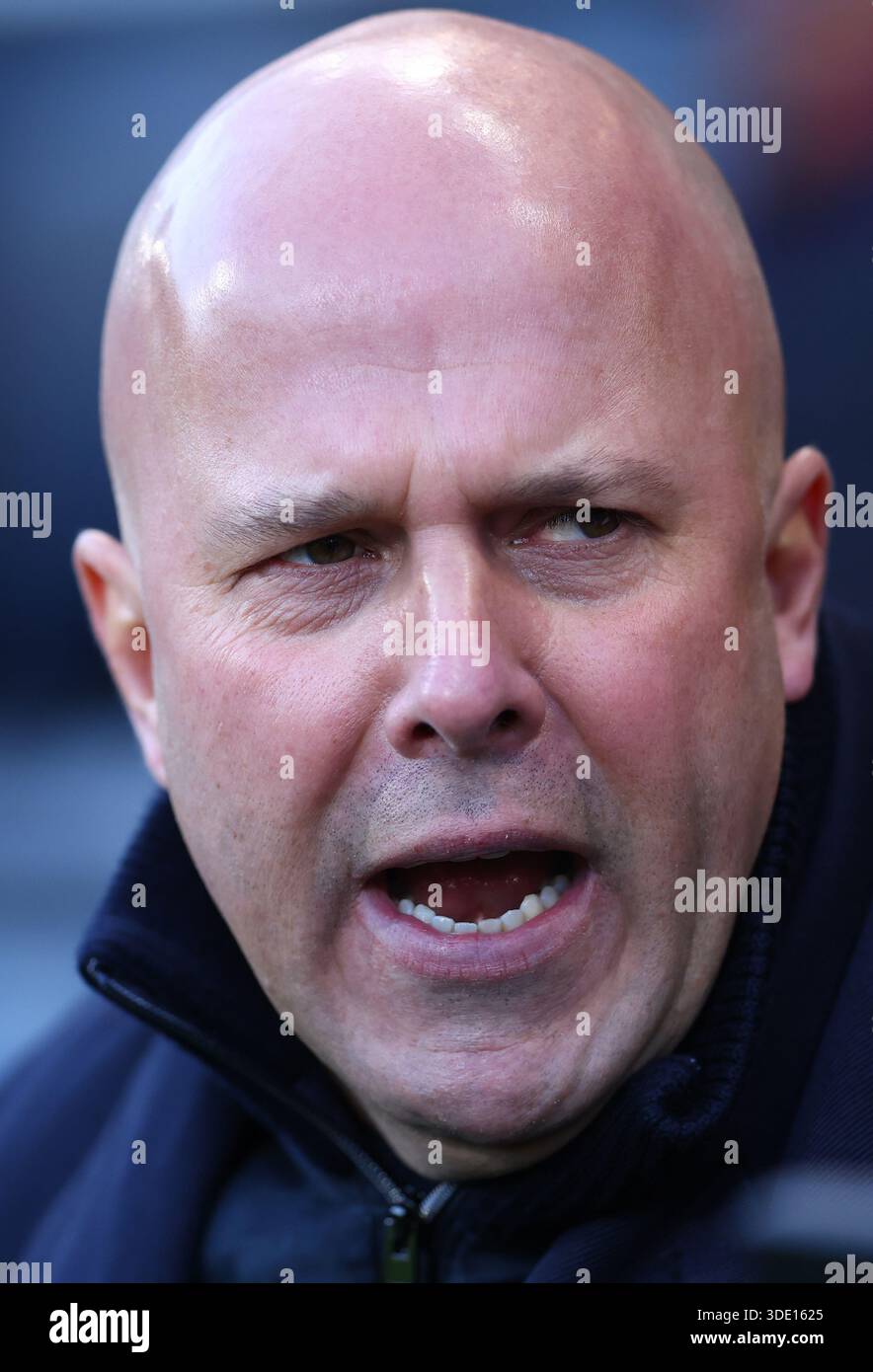London, England, 4th January 2026. Arne Slot, Manager of Liverpool ...