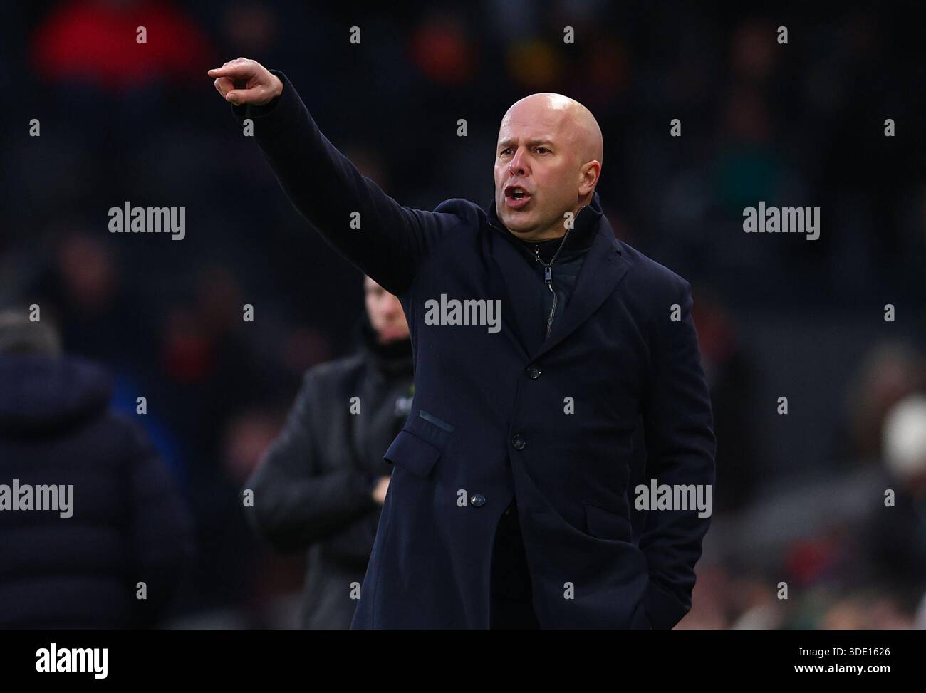 London, England, 4th January 2026. Arne Slot, Manager of Liverpool ...