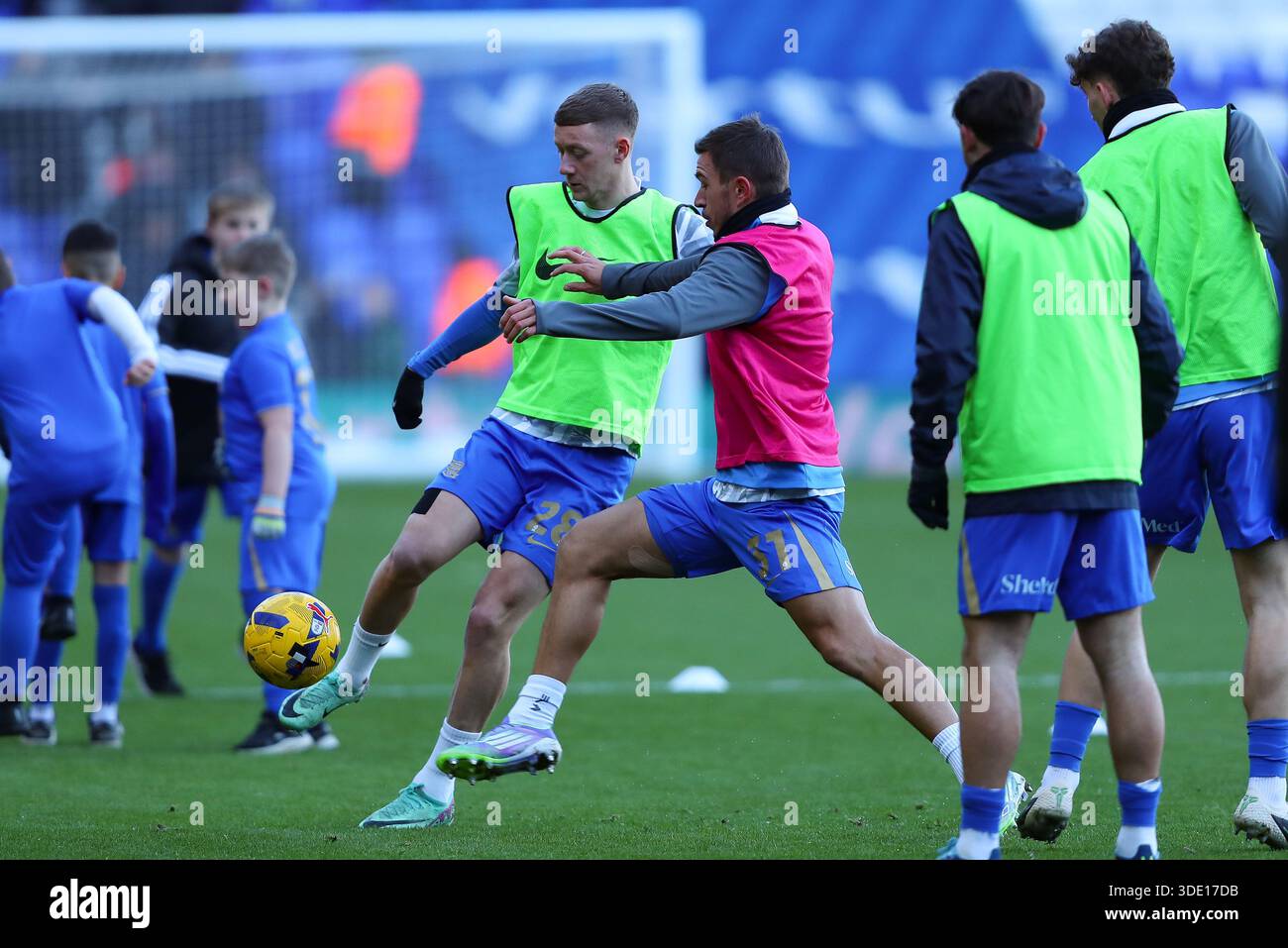 Birmingham, UK, 4th January 2026. Jay Stansfield and Kai Wagner of ...