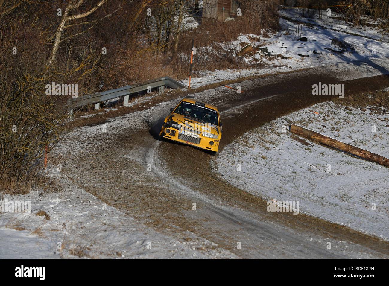 FREISTADT, AUSTRIA - JANUARY 4: John Macht of Germany and Michael ...