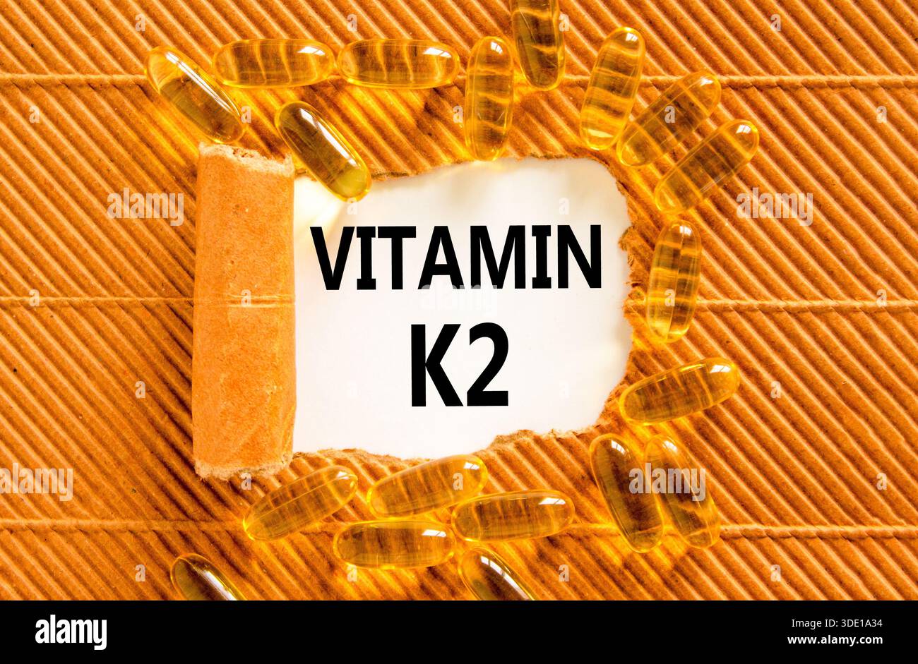 Vitamin K2 phylloquinone symbol. Concept words Vitamin K2 on beautiful ...