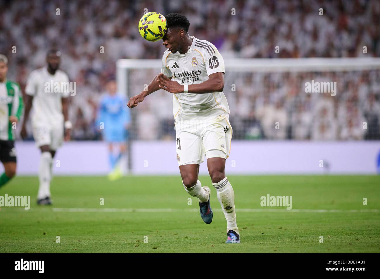 Real Madrid CF’s Aurelien Tchouameni during La Liga match. January 4 ...
