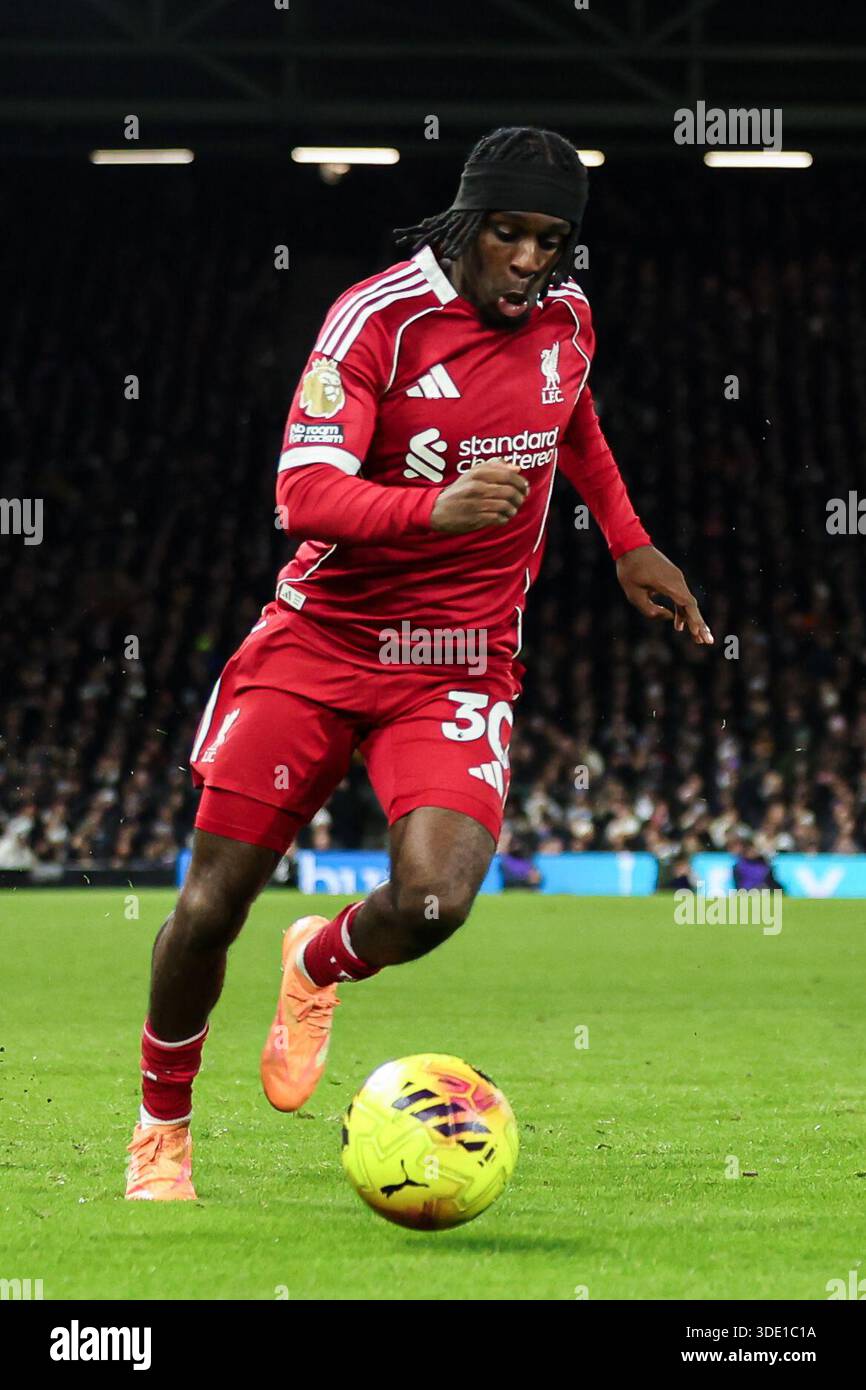 4th January 2026; Craven Cottage, Fulham, London, England; Premier ...