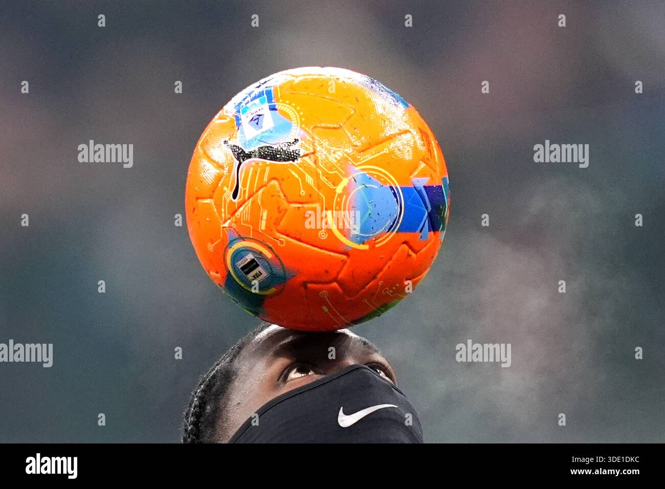Inter Milan's Marcus Thuram during the Serie A soccer match between ...