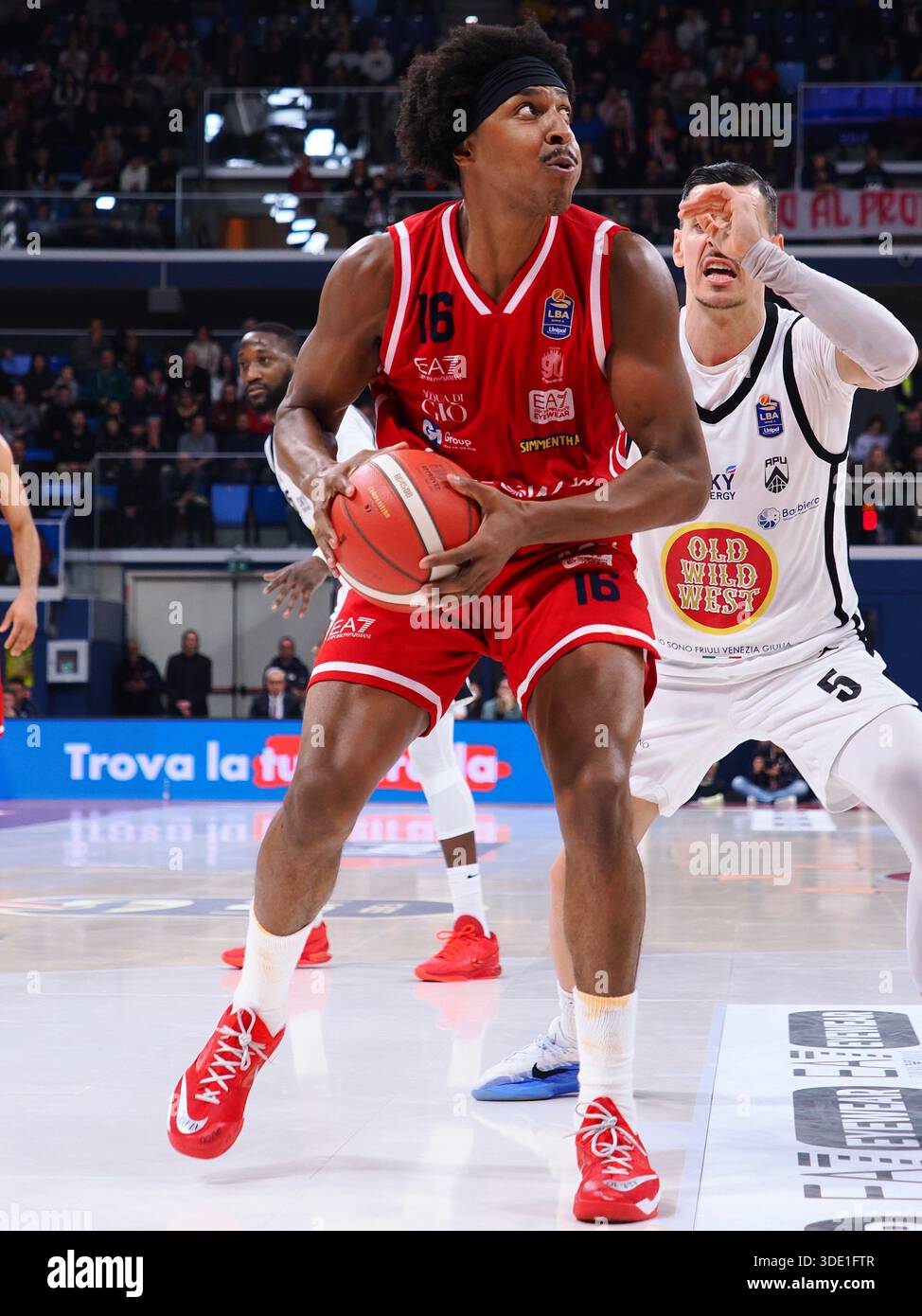 Zack LeDay (EA7 Emporio Armani Olimpia Milano) during EA7 Emporio ...