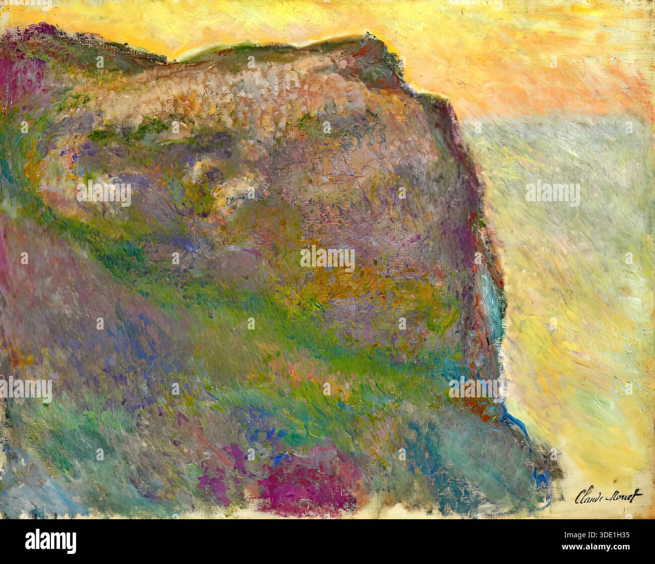 Cliffside view Stock Vector Images - Alamy
