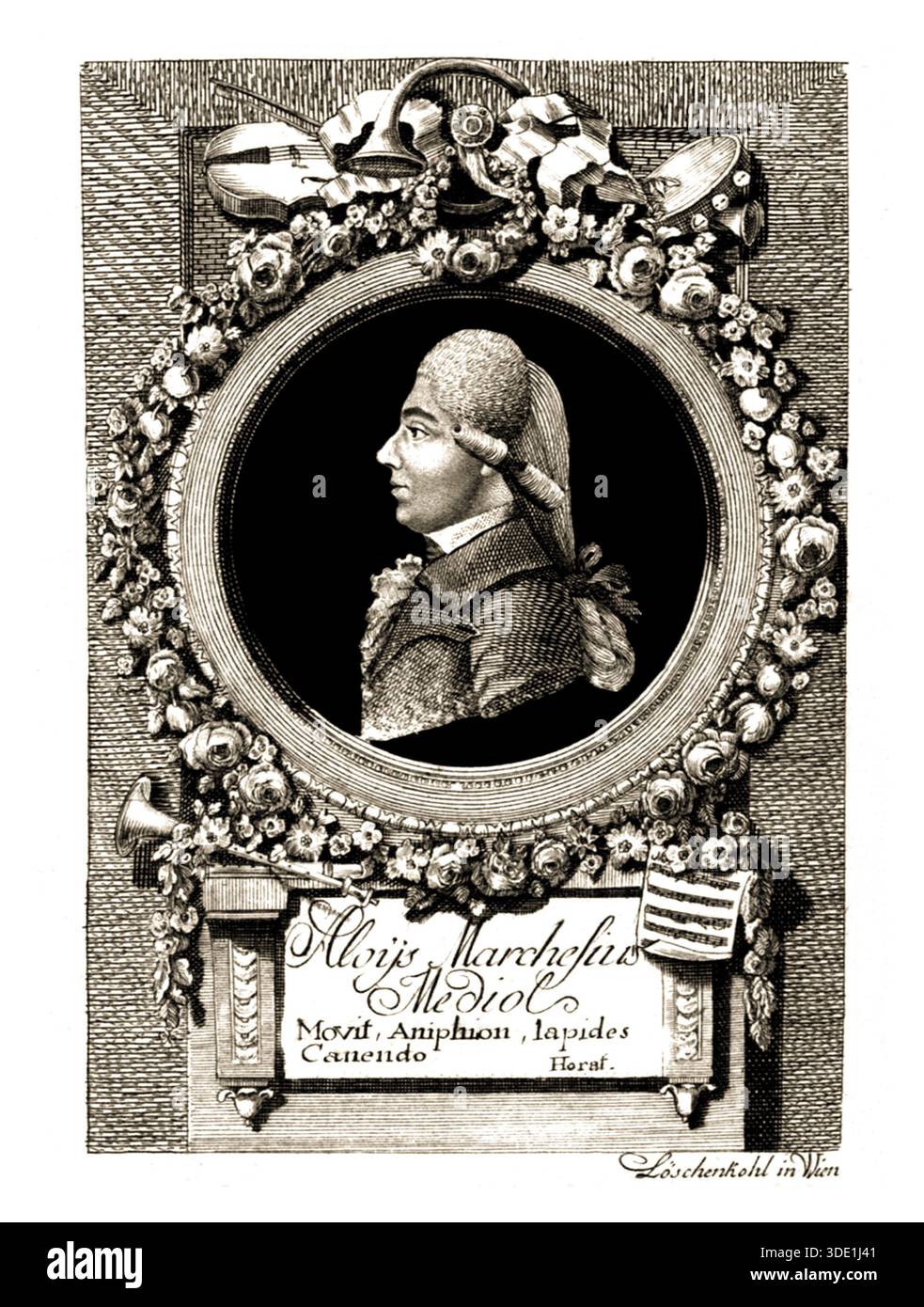 1775 c., VIENNA , AUSTRIA : The celebrated italian Castrato Opera ...