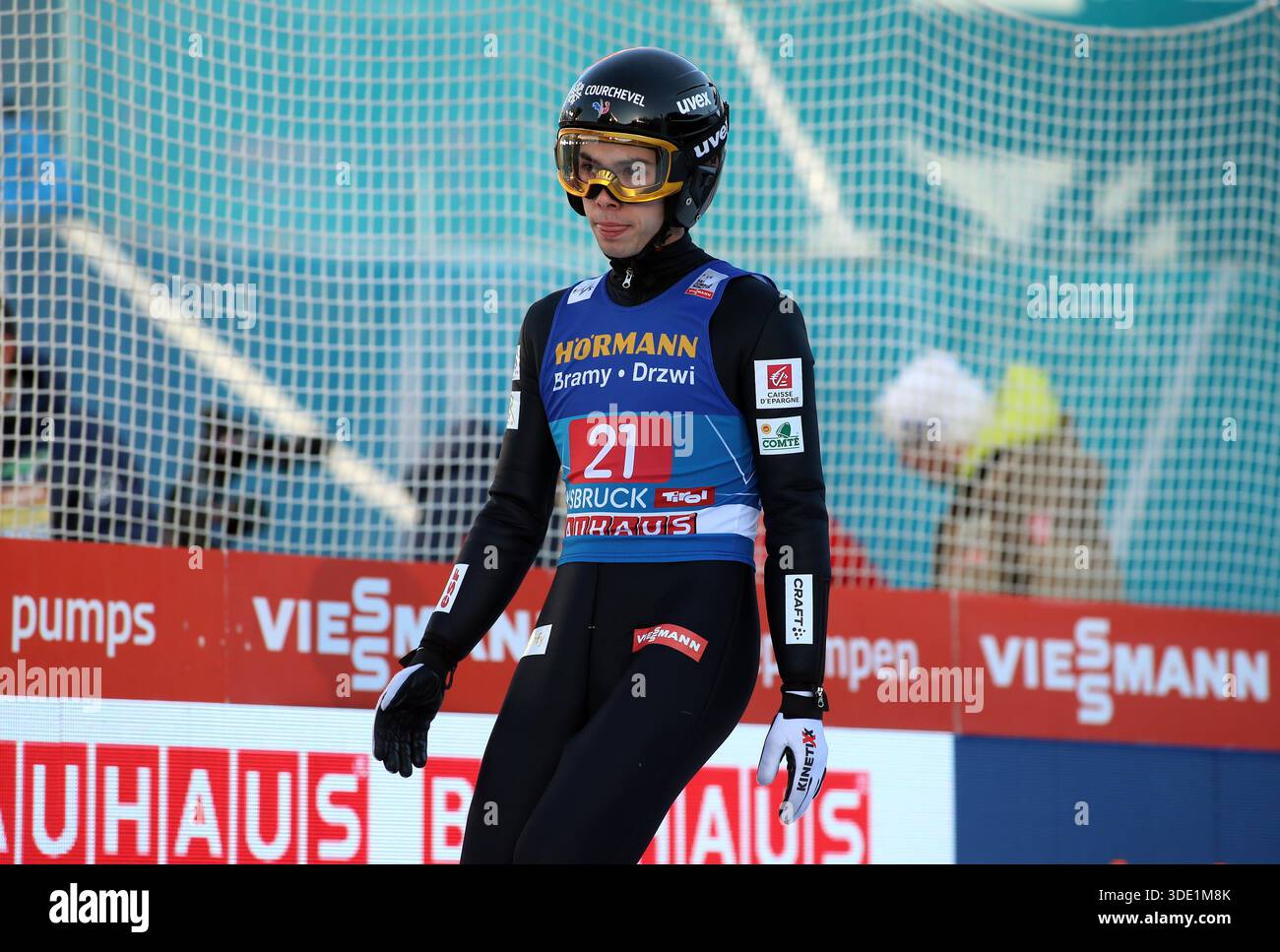Foubert valentin fra standing in the runoff hi-res stock photography ...