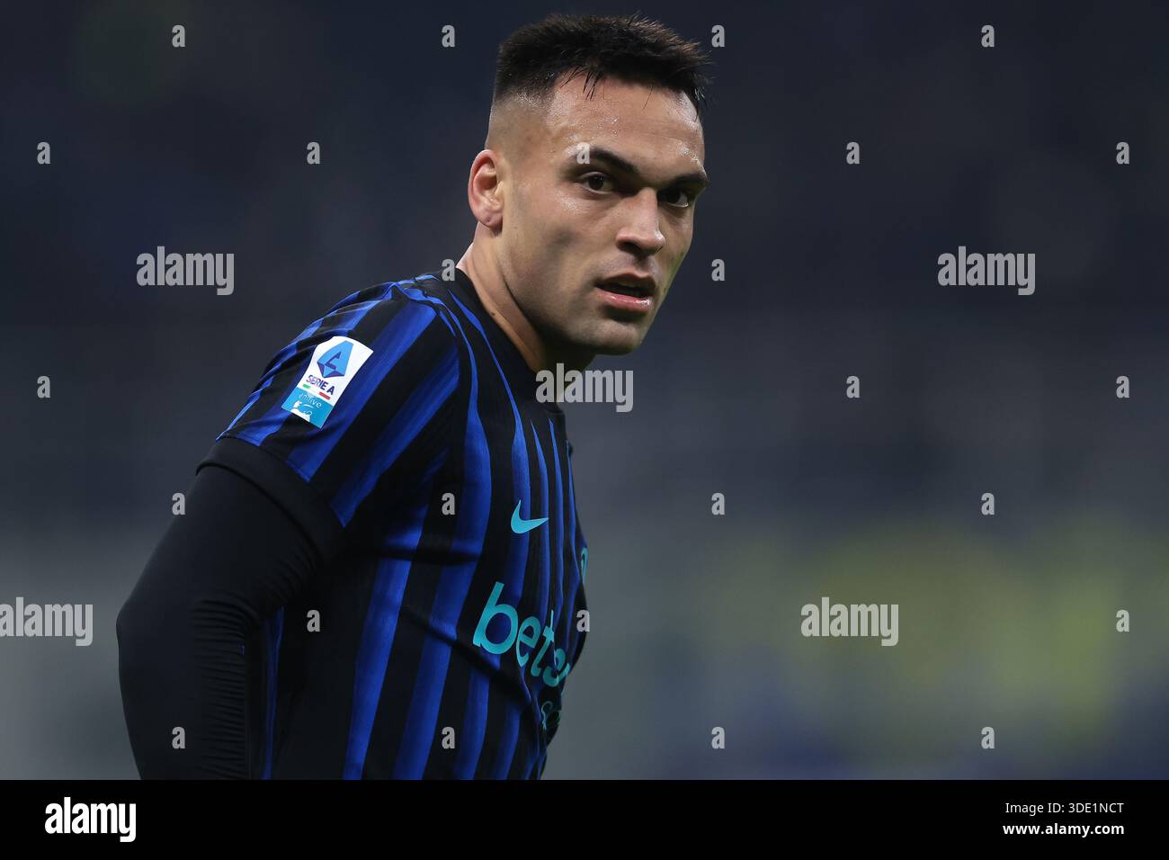 Milan, Italy, 4th January 2026. Lautaro Martinez of FC Internazionale ...