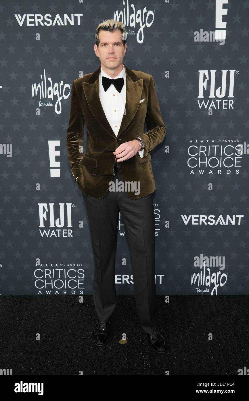 Timothy Simons arrives at the 31st Annual Critics Choice Awards on ...