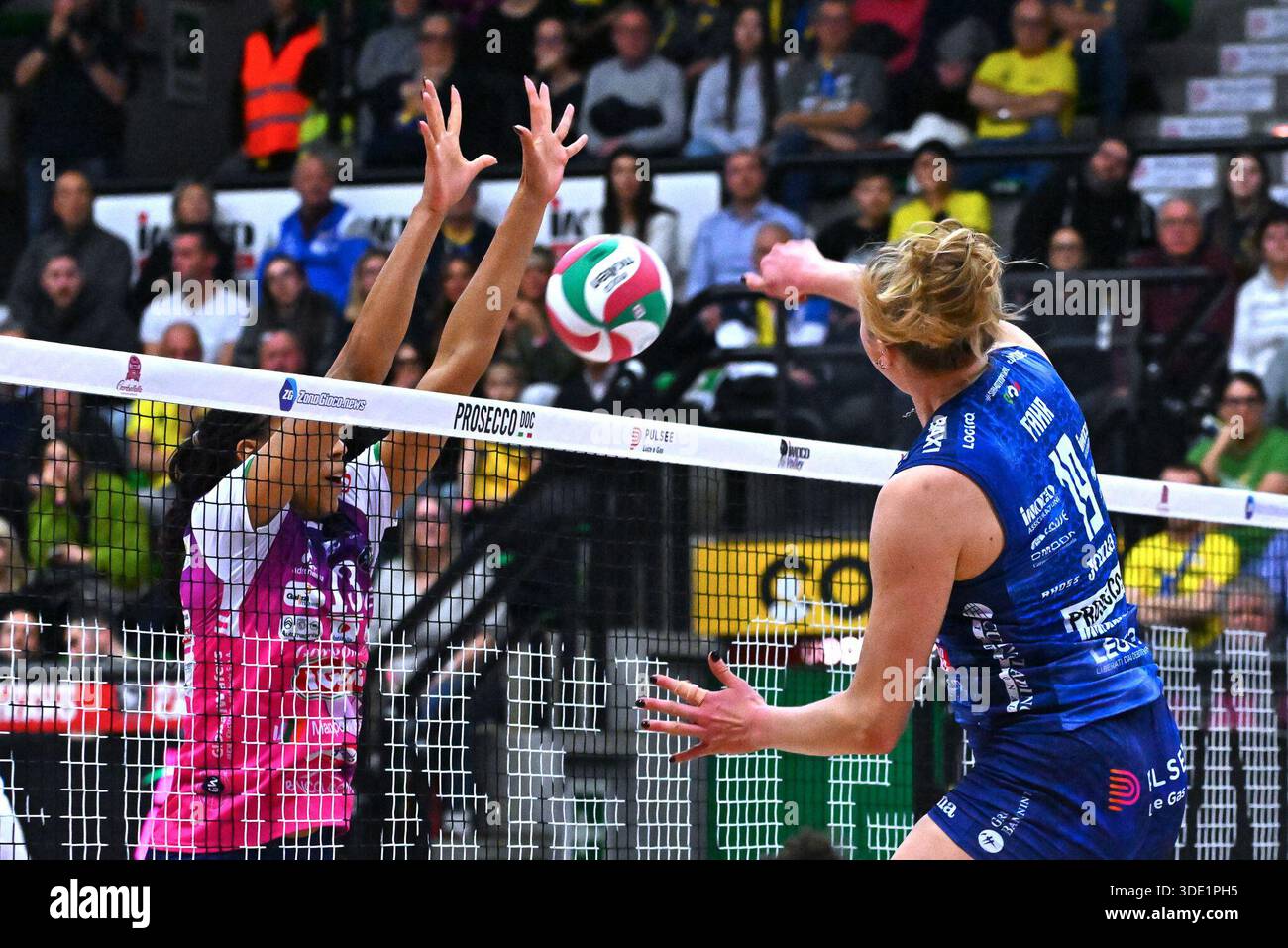 Sarah Fahr ( Prosecco DOC A.Carraro Imoco Volley Stock Photo - Alamy