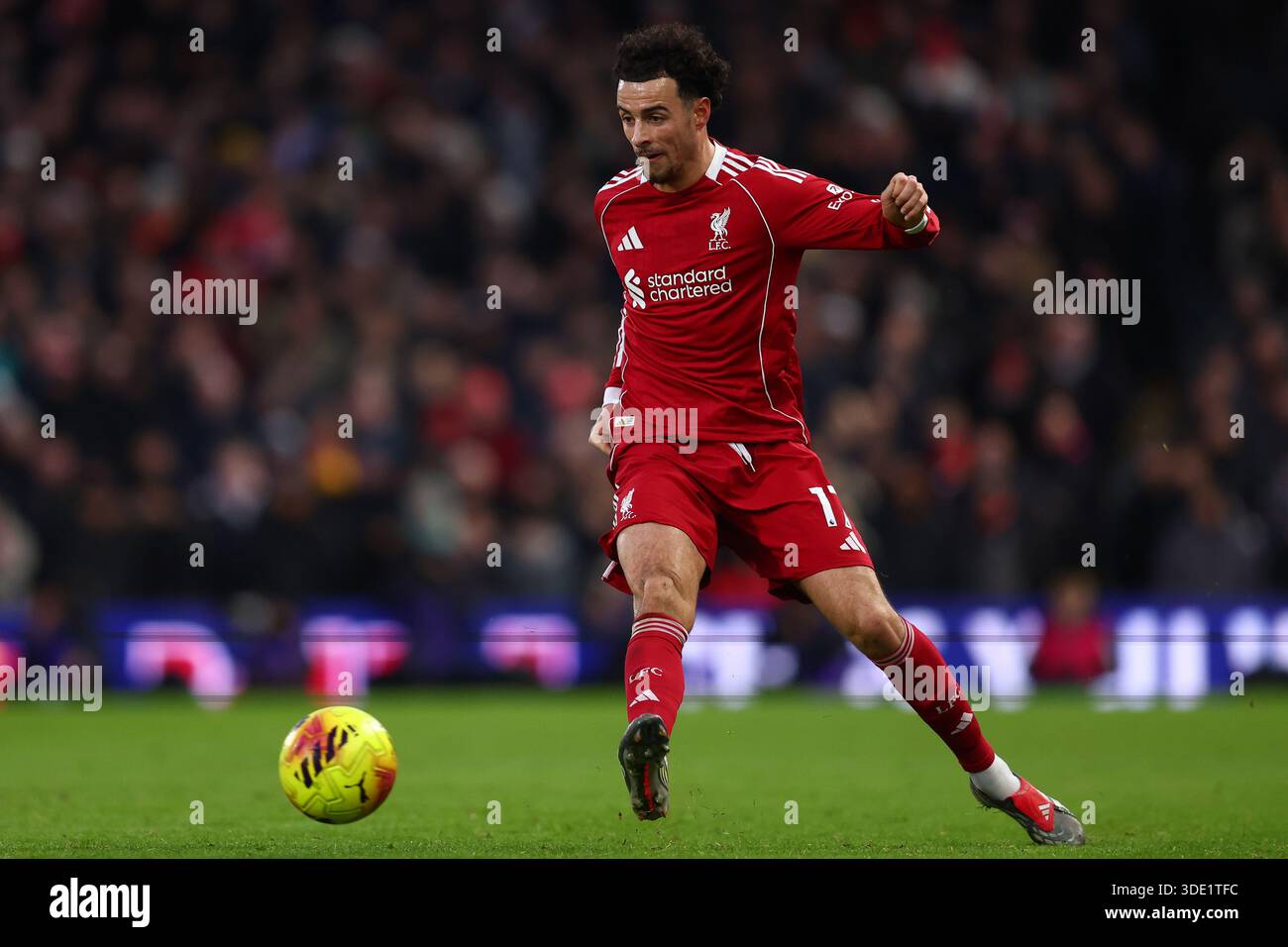 London, England, 4th January 2026. Curtis Jones of Liverpool during the ...