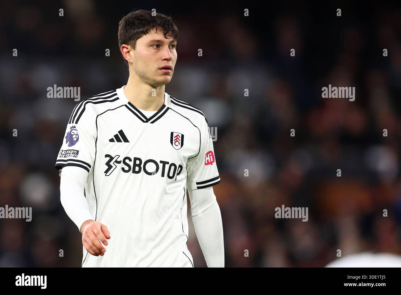London, England, 4th January 2026. Jorge Cuenca of Fulham during the ...