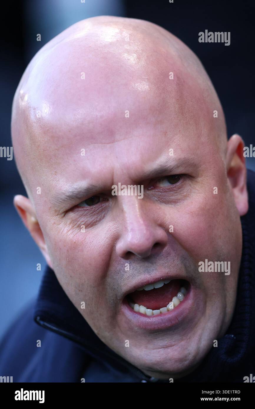 London, England, 4th January 2026. Arne Slot, Manager of Liverpool ...