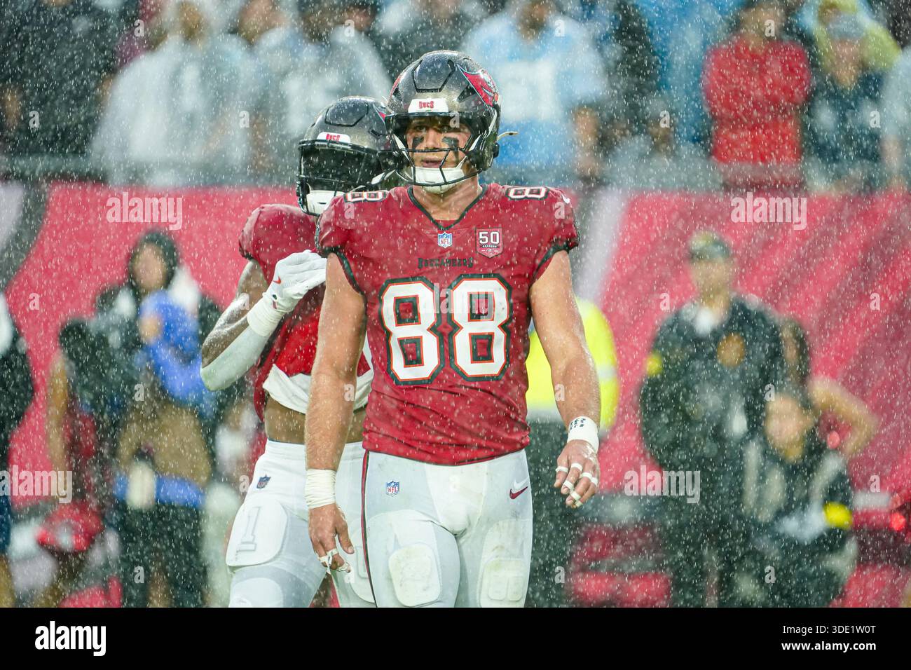 Tampa Bay, Florida, USA, January 3, 2026, Tampa Bay Buccaneers player ...