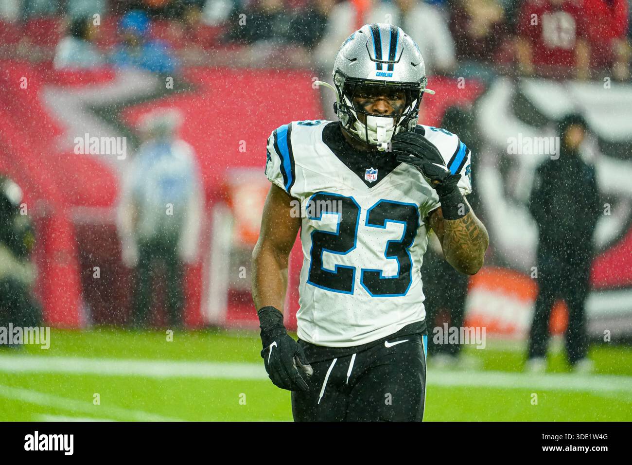 Tampa Bay, Florida, USA, January 3, 2026, Carolina Panthers player ...
