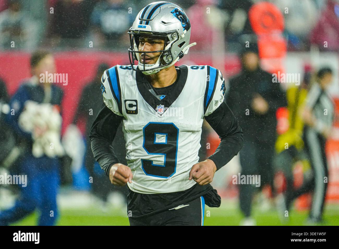 Tampa Bay, Florida, USA, January 3, 2026, Carolina Panthers quarterback ...