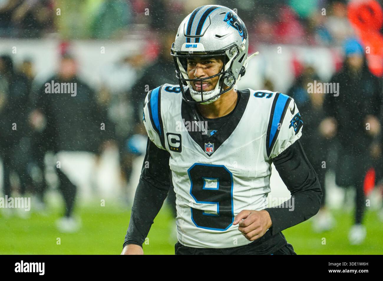 Tampa Bay, Florida, USA, January 3, 2026, Carolina Panthers quarterback ...