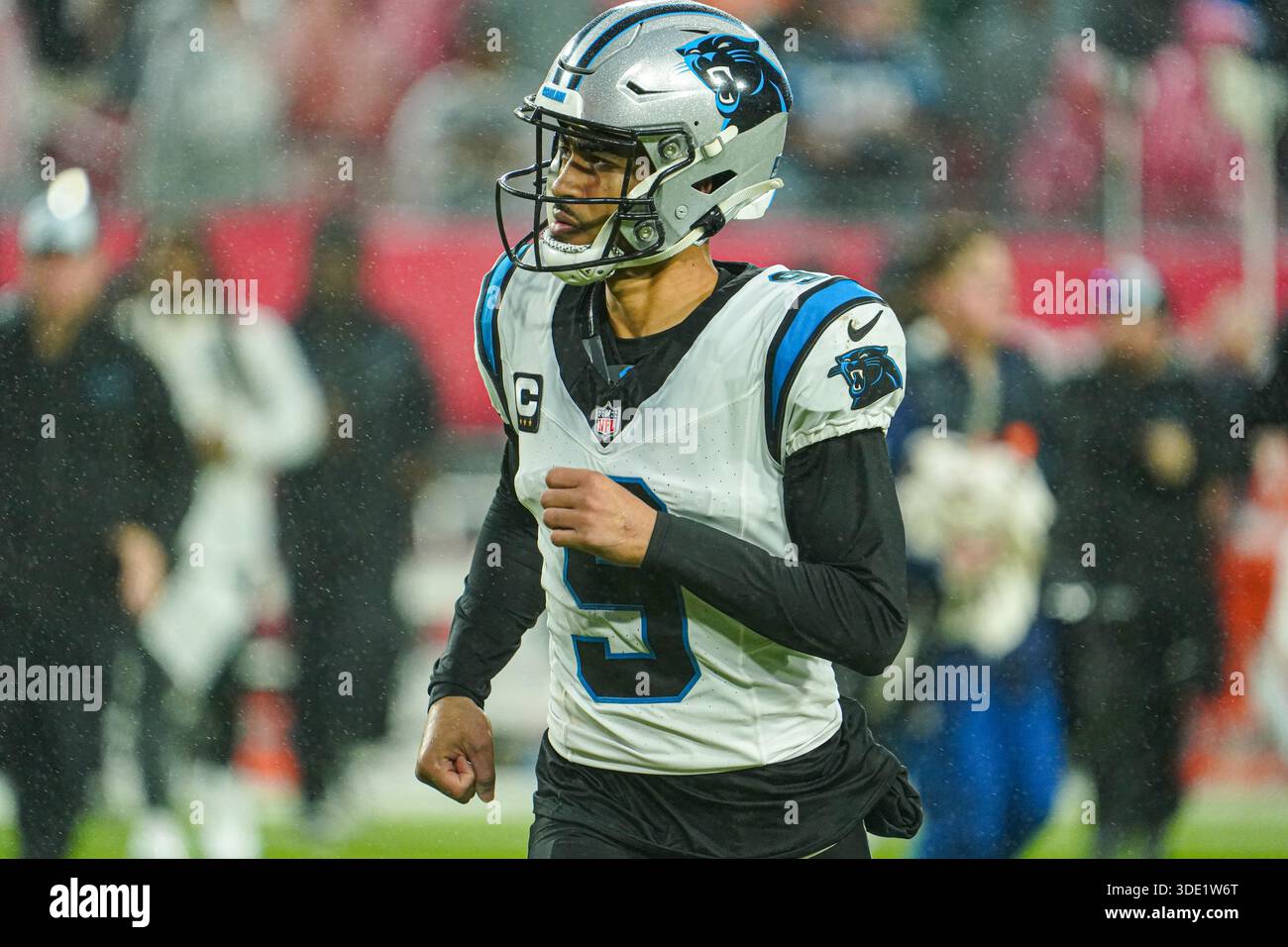 Tampa Bay, Florida, USA, January 3, 2026, Carolina Panthers quarterback ...