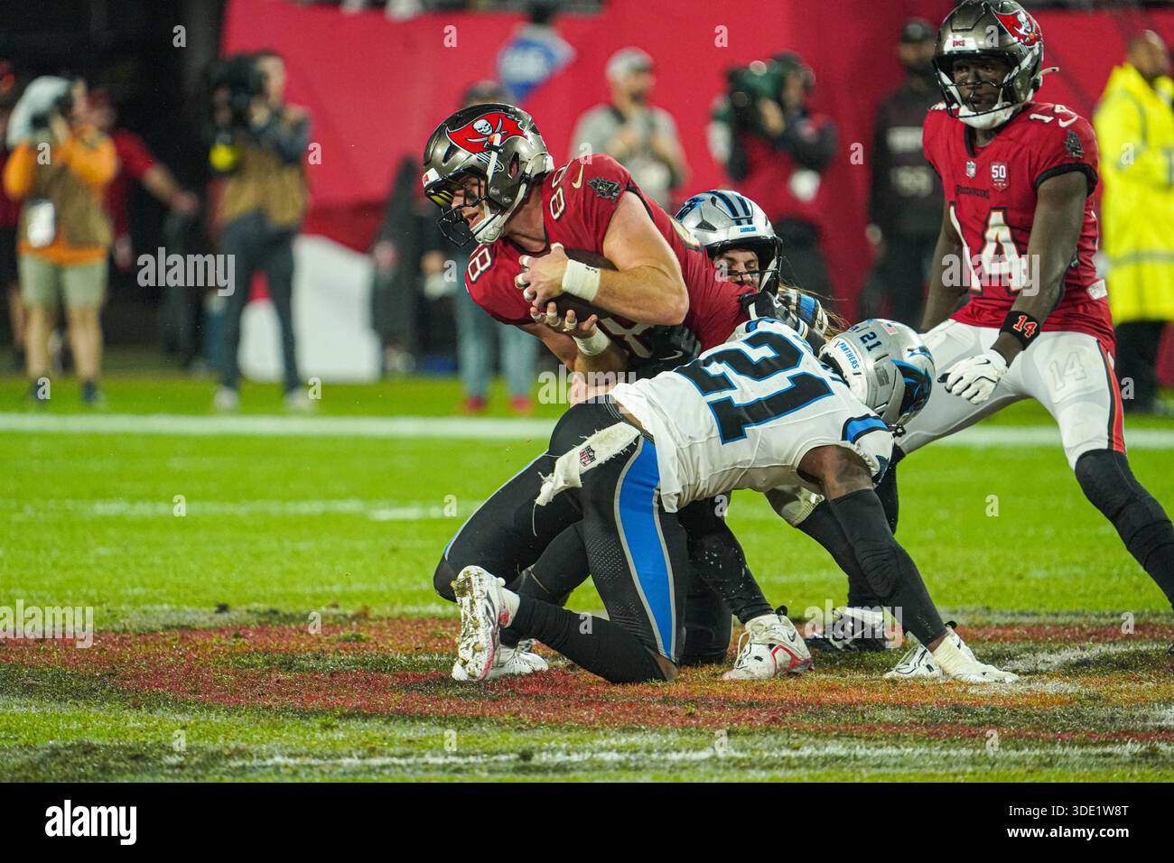 Tampa Bay, Florida, USA, January 3, 2026, Tampa Bay Buccaneers player ...