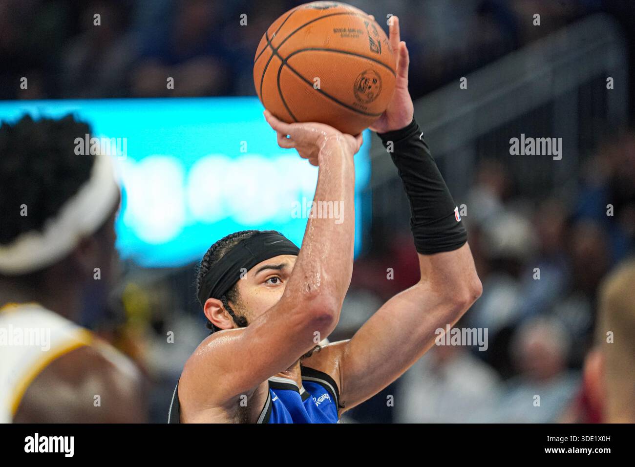 Orlando, Florida, USA, January 4, 2026, Orlando Magic guard Anthony ...