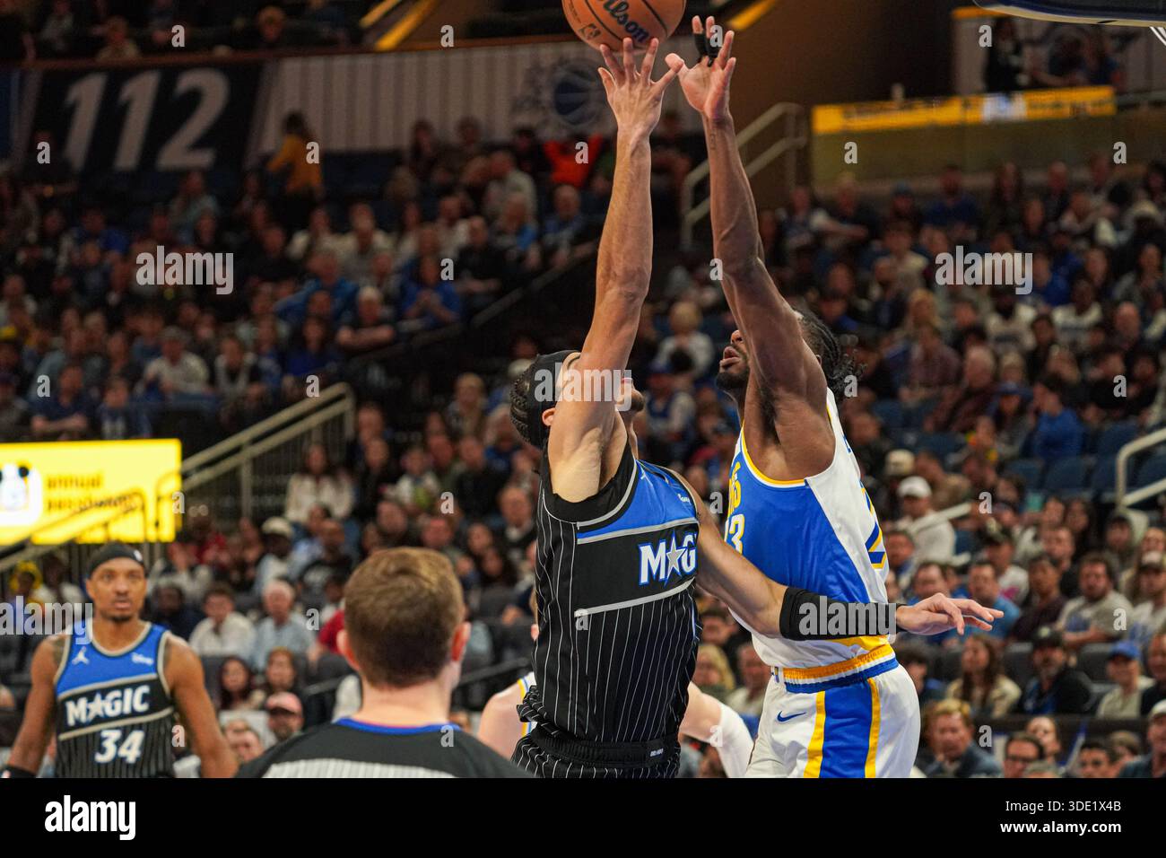 Orlando, Florida, USA, January 4, 2026, Orlando Magic guard Anthony ...