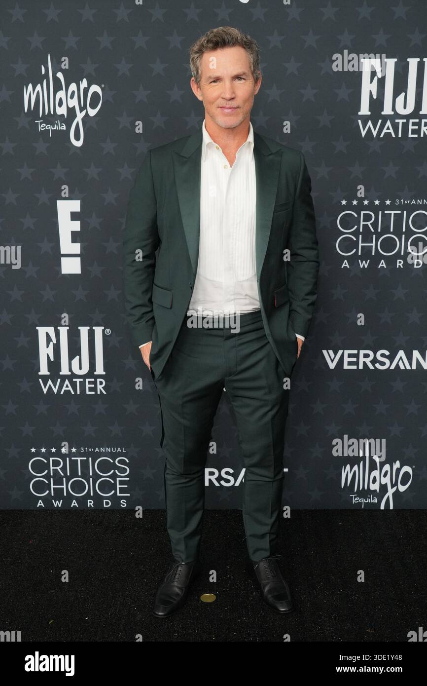 Shawn Hatosy arrives at the 31st Annual Critics Choice Awards on Sunday ...