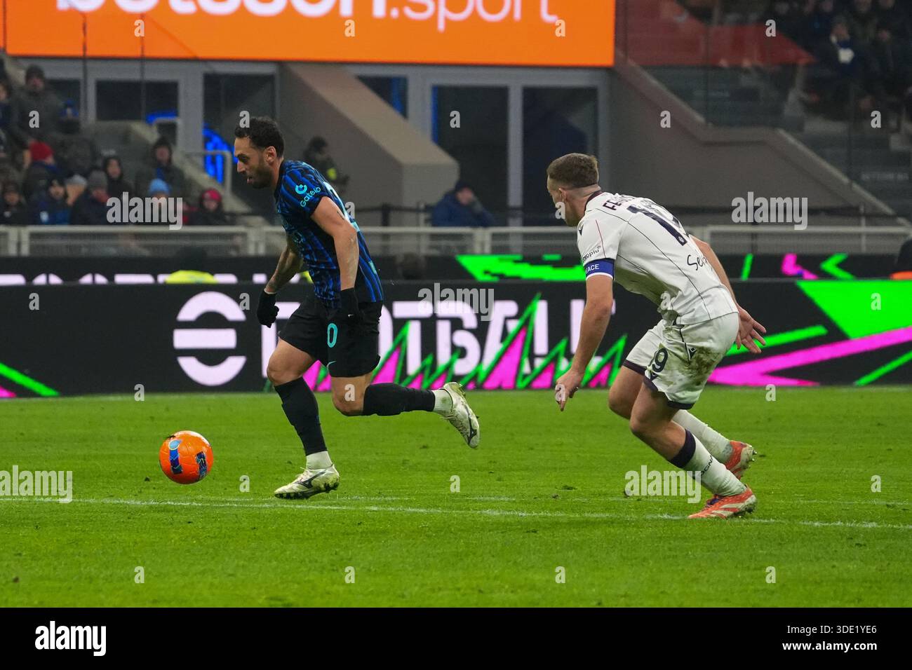 Hakan Calhanoglu during the Italian championship Serie A football match ...
