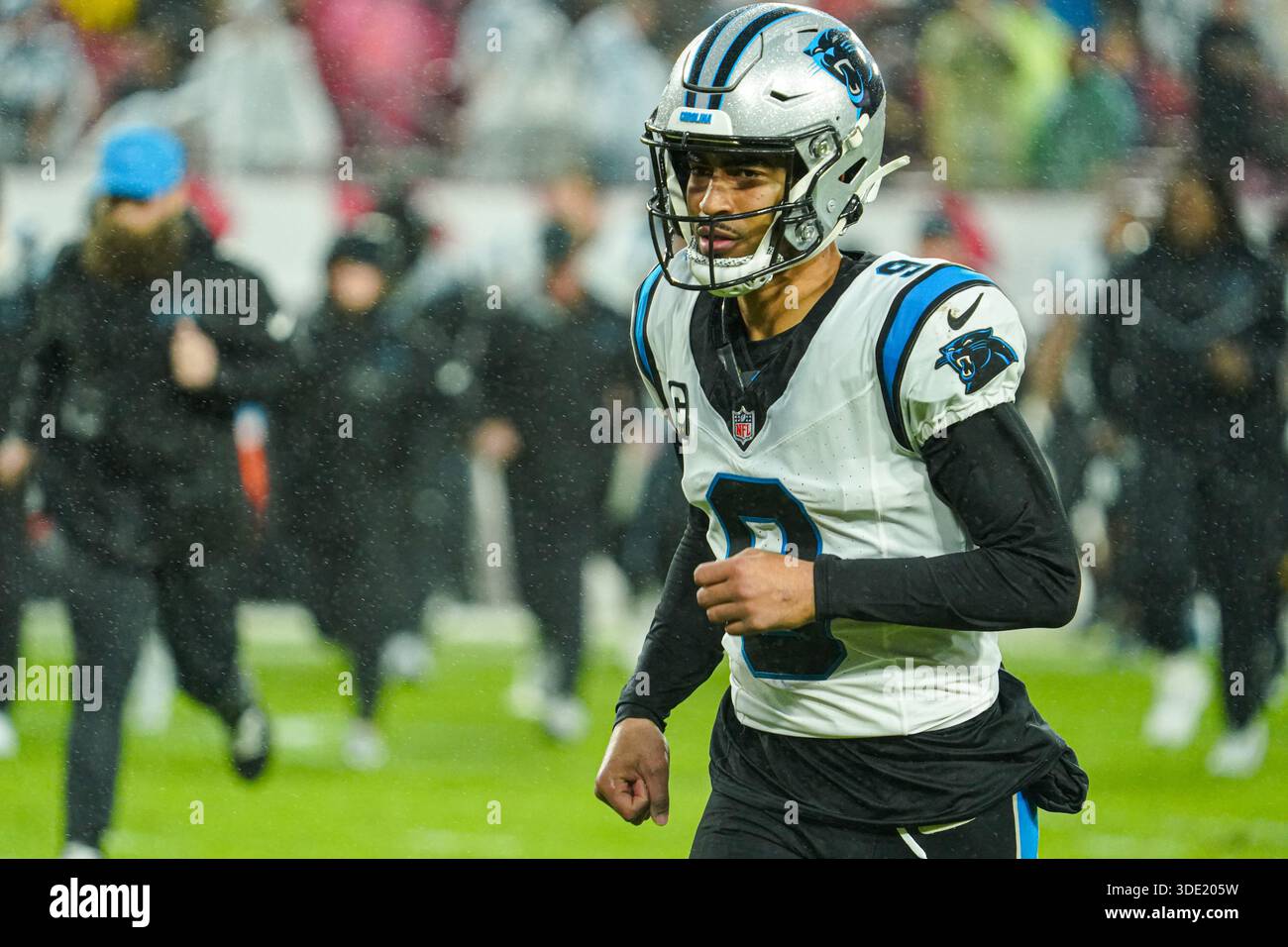 Tampa Bay, Florida, USA, January 3, 2026, Carolina Panthers quarterback ...