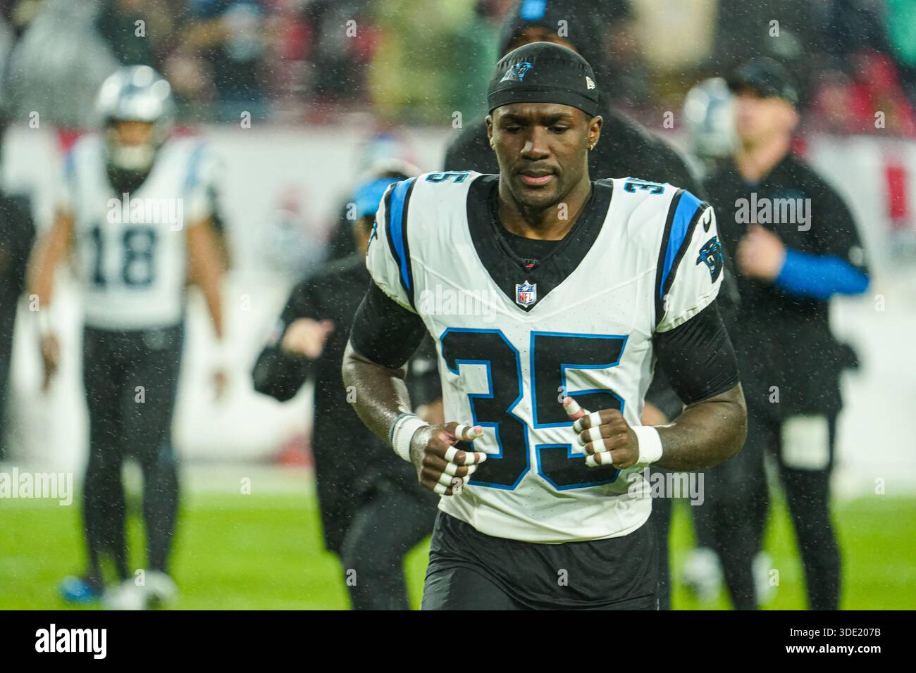 Tampa Bay, Florida, USA, January 3, 2026, Carolina Panthers player ...