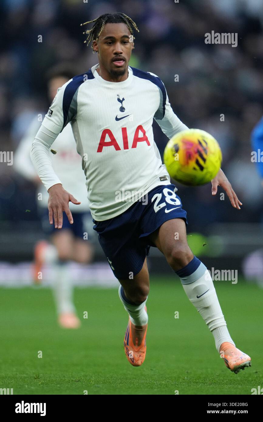 Wilson Odobert of Tottenham Hotspur during the Premier League match ...