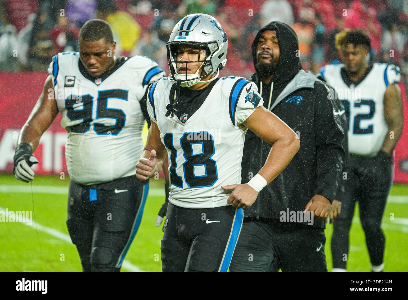 Tampa Bay, Florida, USA, January 3, 2026, Carolina Panthers player ...