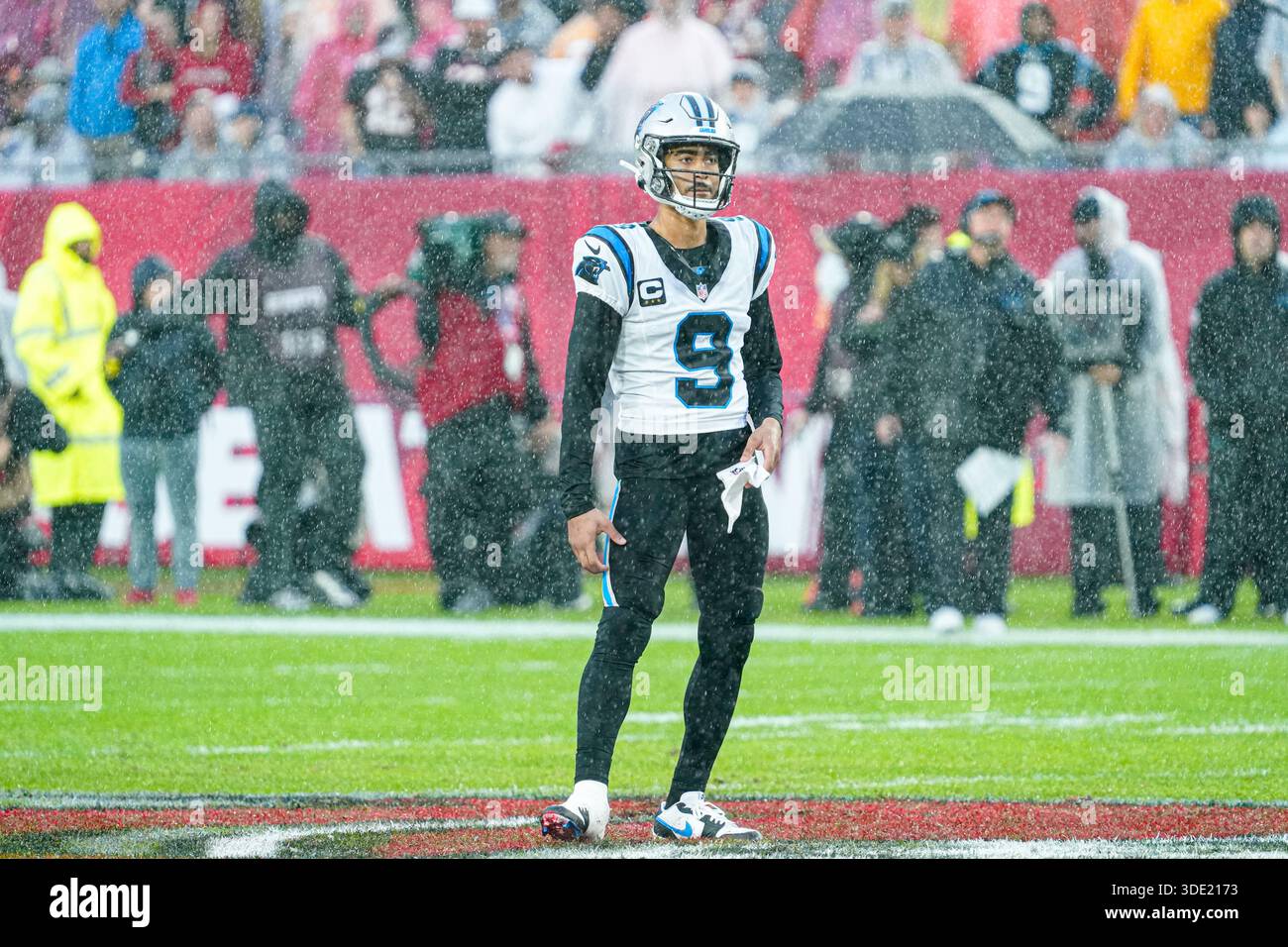 Tampa Bay, Florida, USA, January 3, 2026, Carolina Panthers quarterback ...