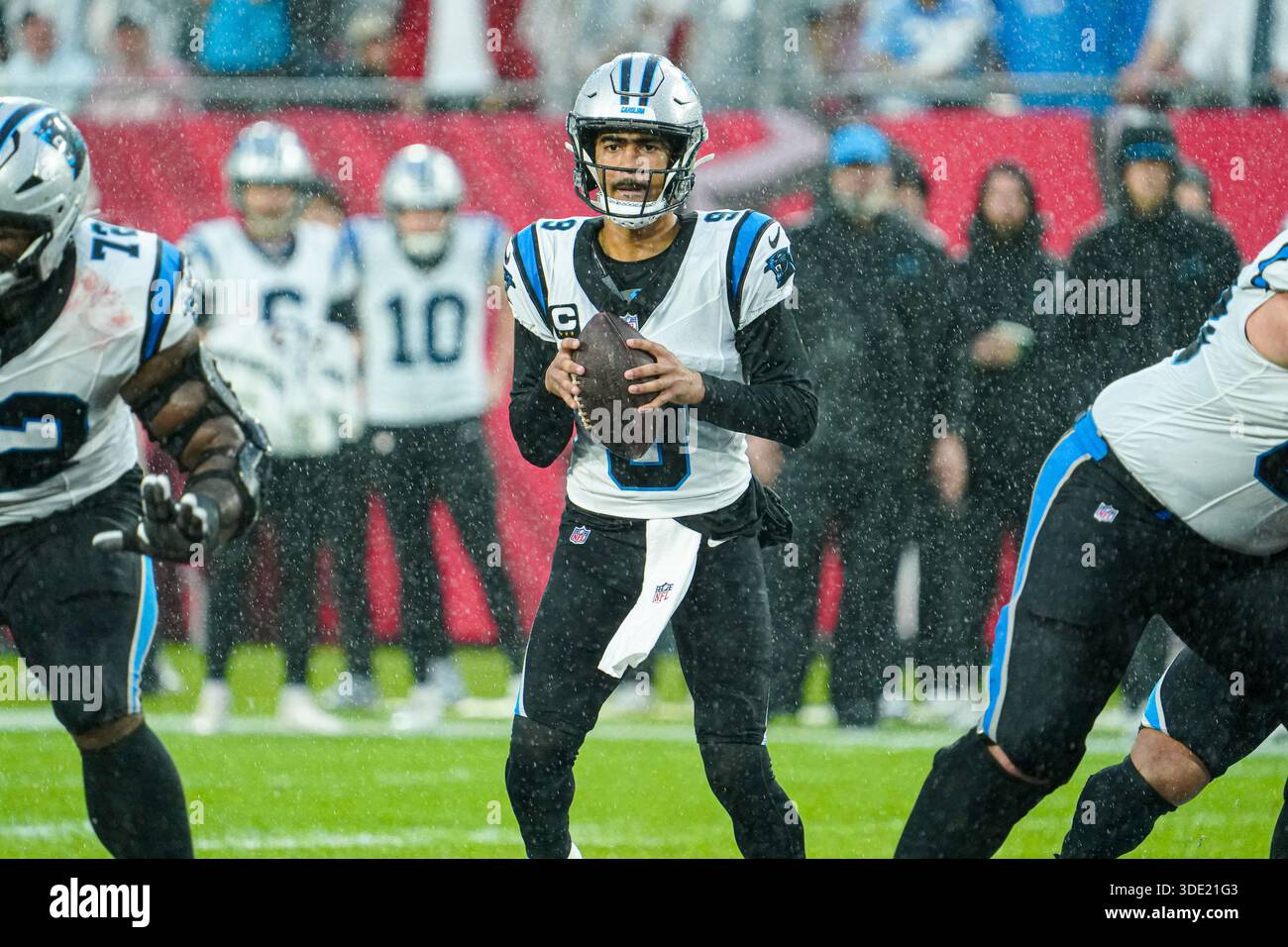 Tampa Bay, Florida, USA, January 3, 2026, Carolina Panthers quarterback ...
