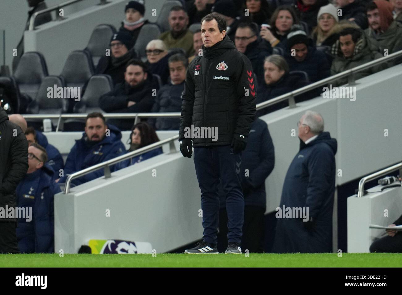 Régis Le Bris manager of Sunderland during the Premier League match ...
