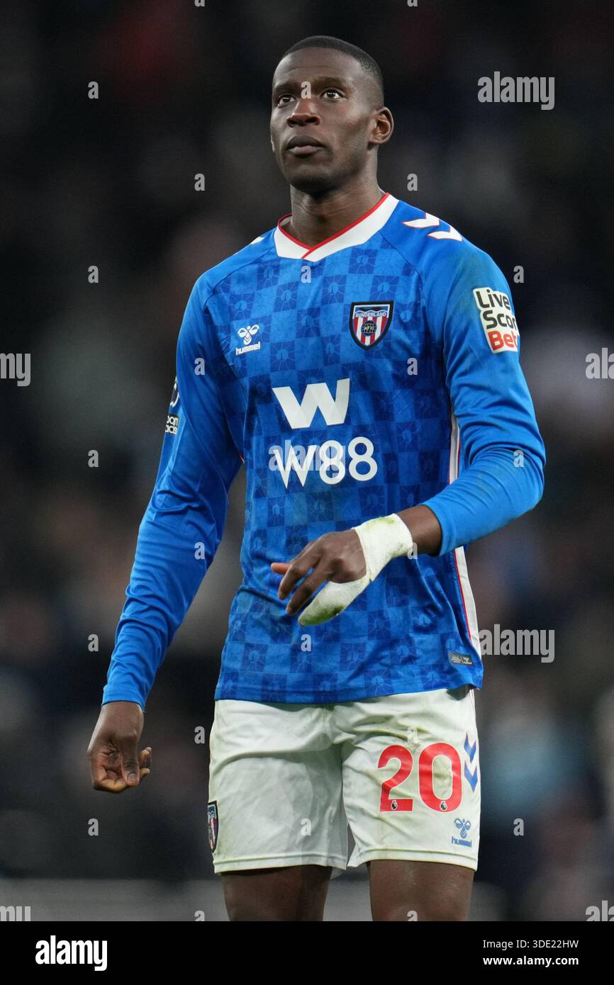 Nordi Mukiele of Sunderland during the Premier League match Tottenham ...