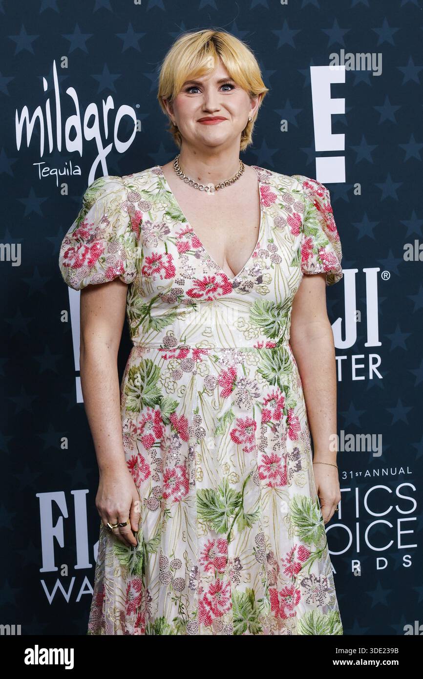 Jillian Bell walking on the red carpet at the 31st Annual Critics ...
